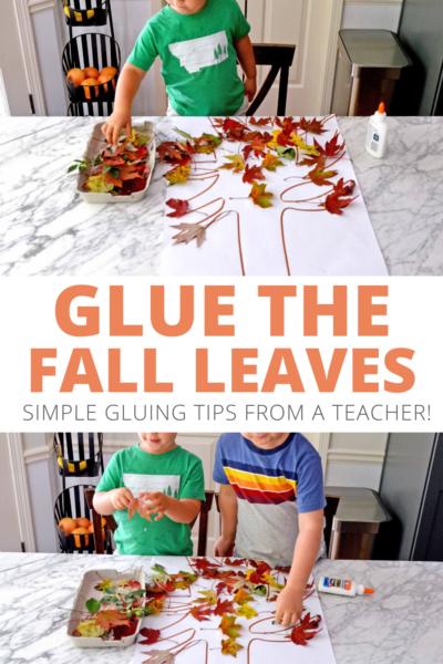 Glue the Fall Leaves - Days With Grey