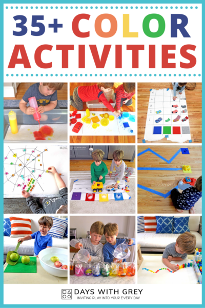 35+ Brilliant Color Activities - Days With Grey