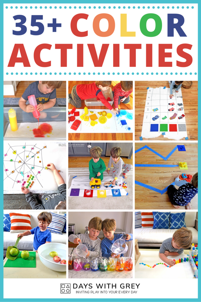 35+ Brilliant Color Activities - Days With Grey