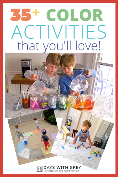 35+ Brilliant Color Activities - Days With Grey