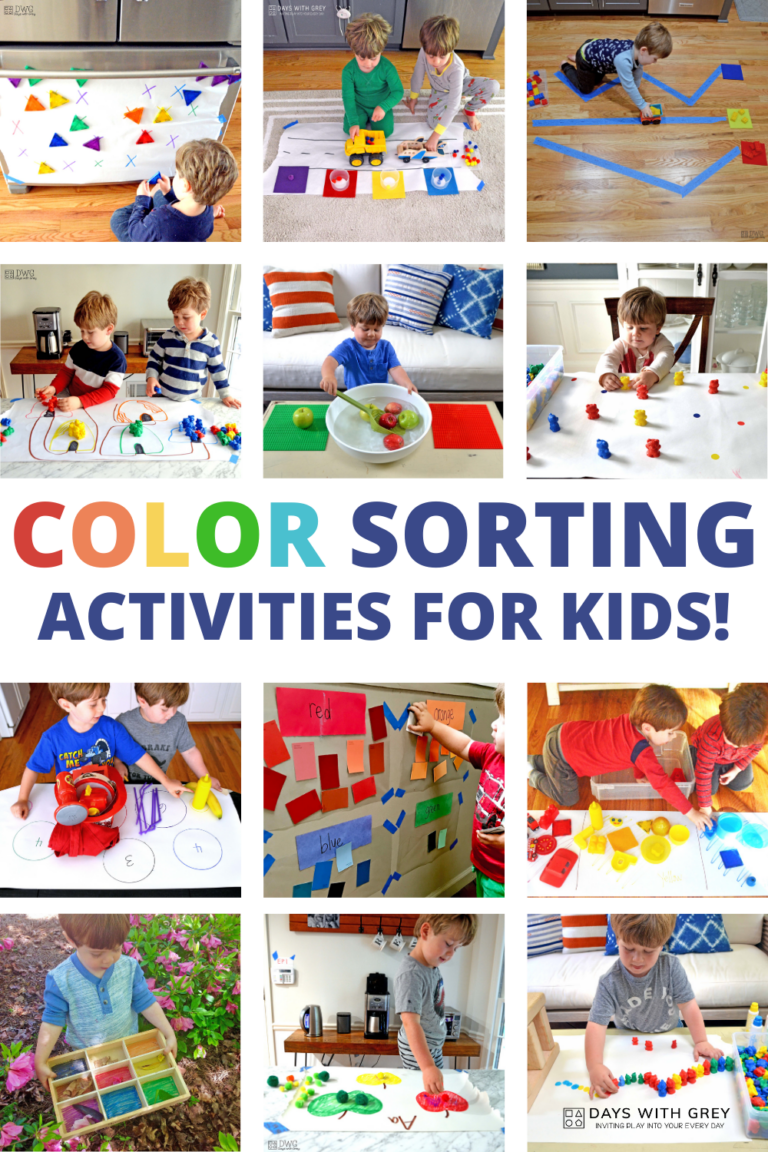 35+ Brilliant Color Activities - Days With Grey