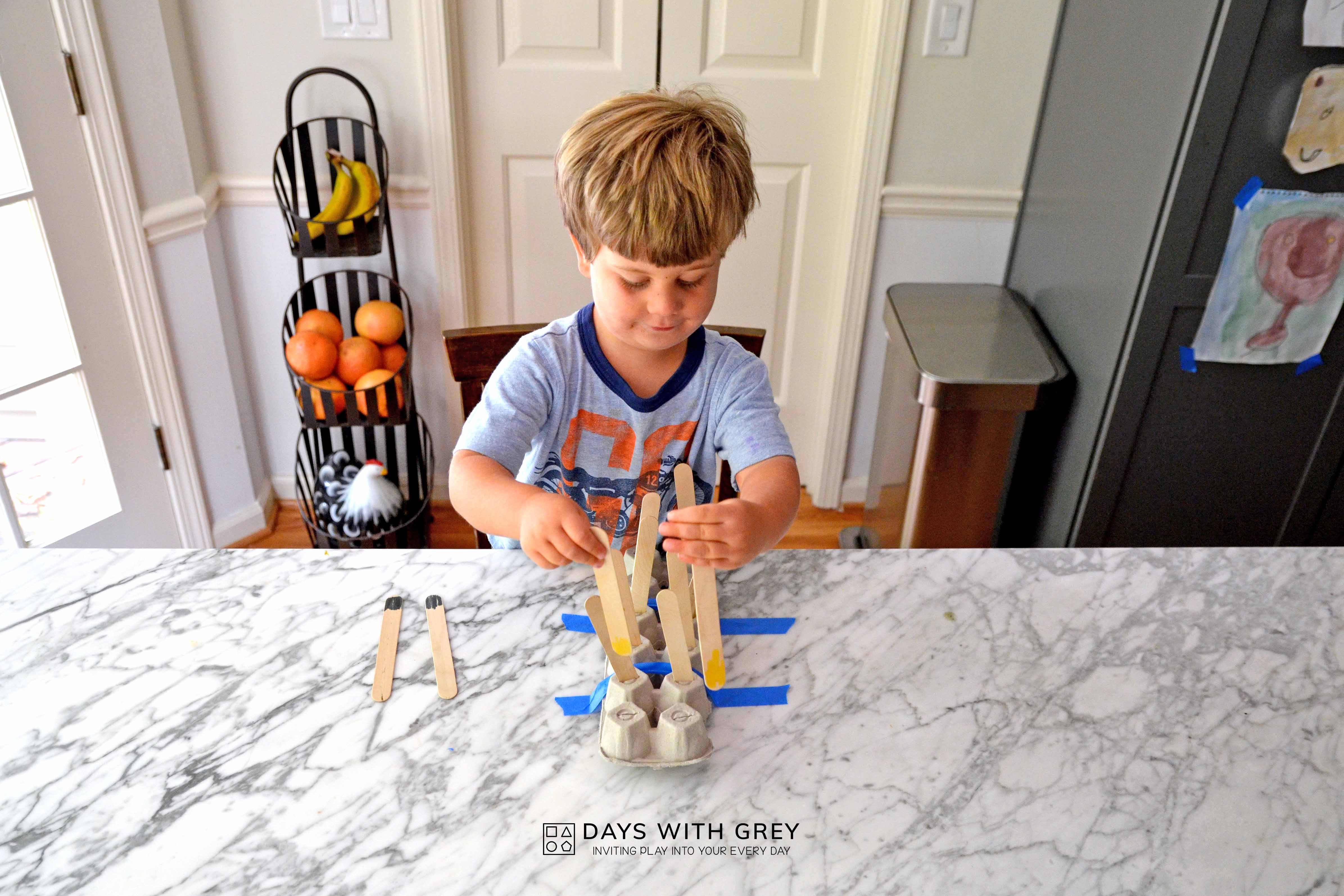 Color Match Memory - Days With Grey