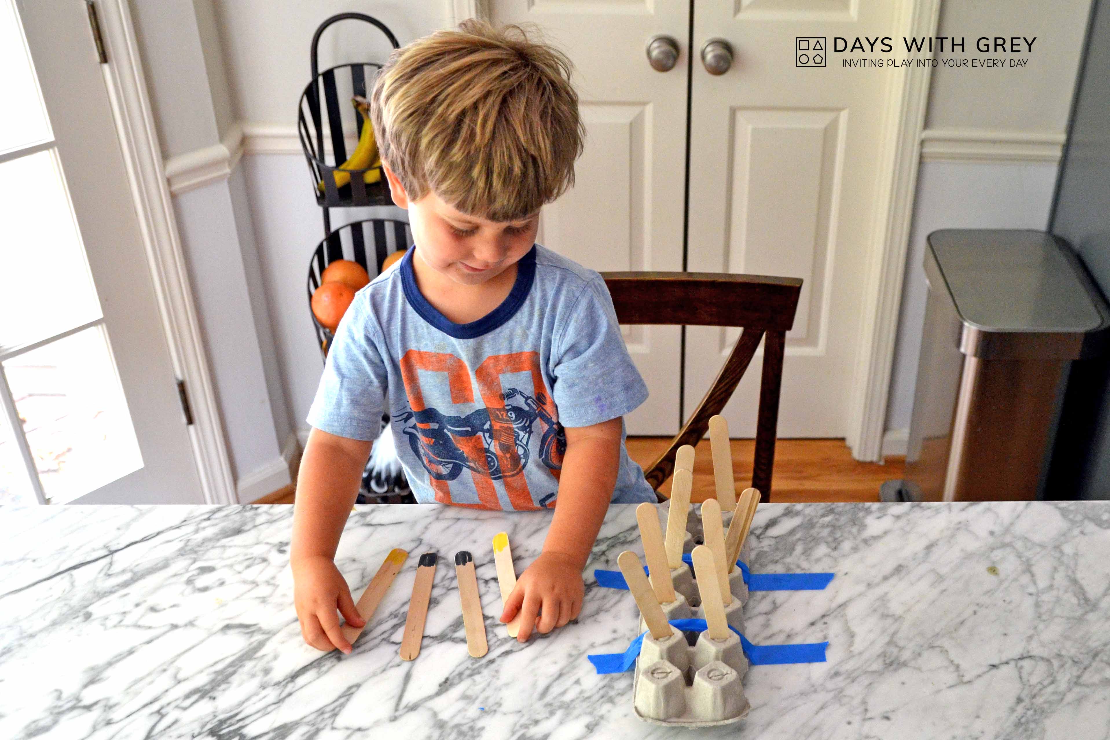 Color Match Memory - Days With Grey