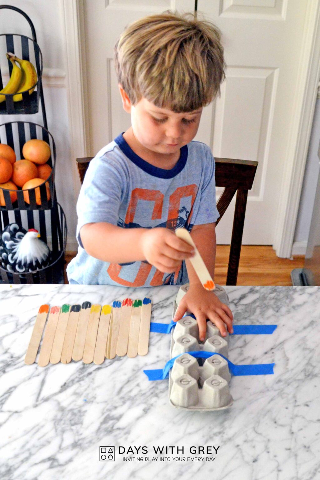 Color Match Memory - Days With Grey