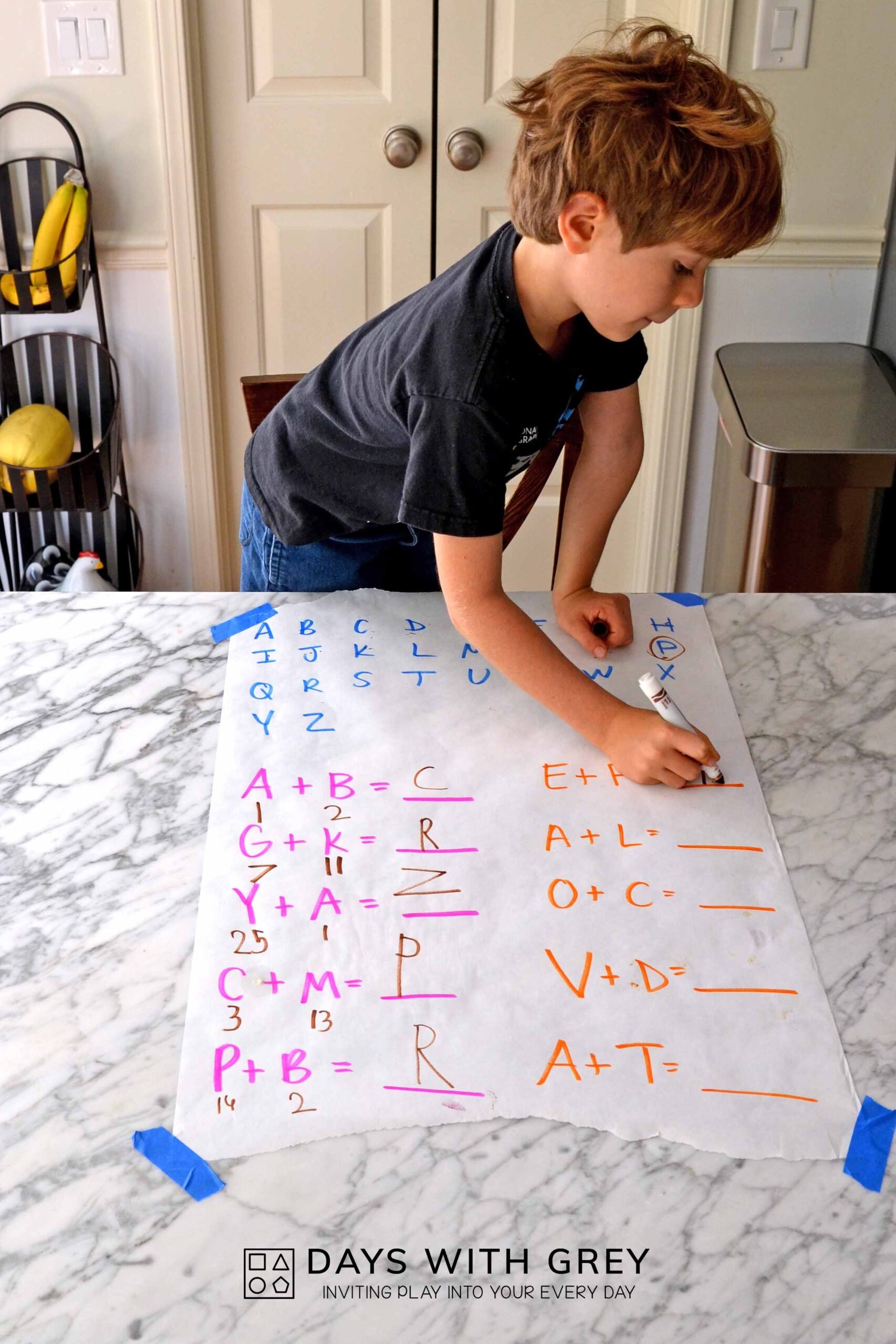 Super Fun Decoding Addition Activity - Days With Grey