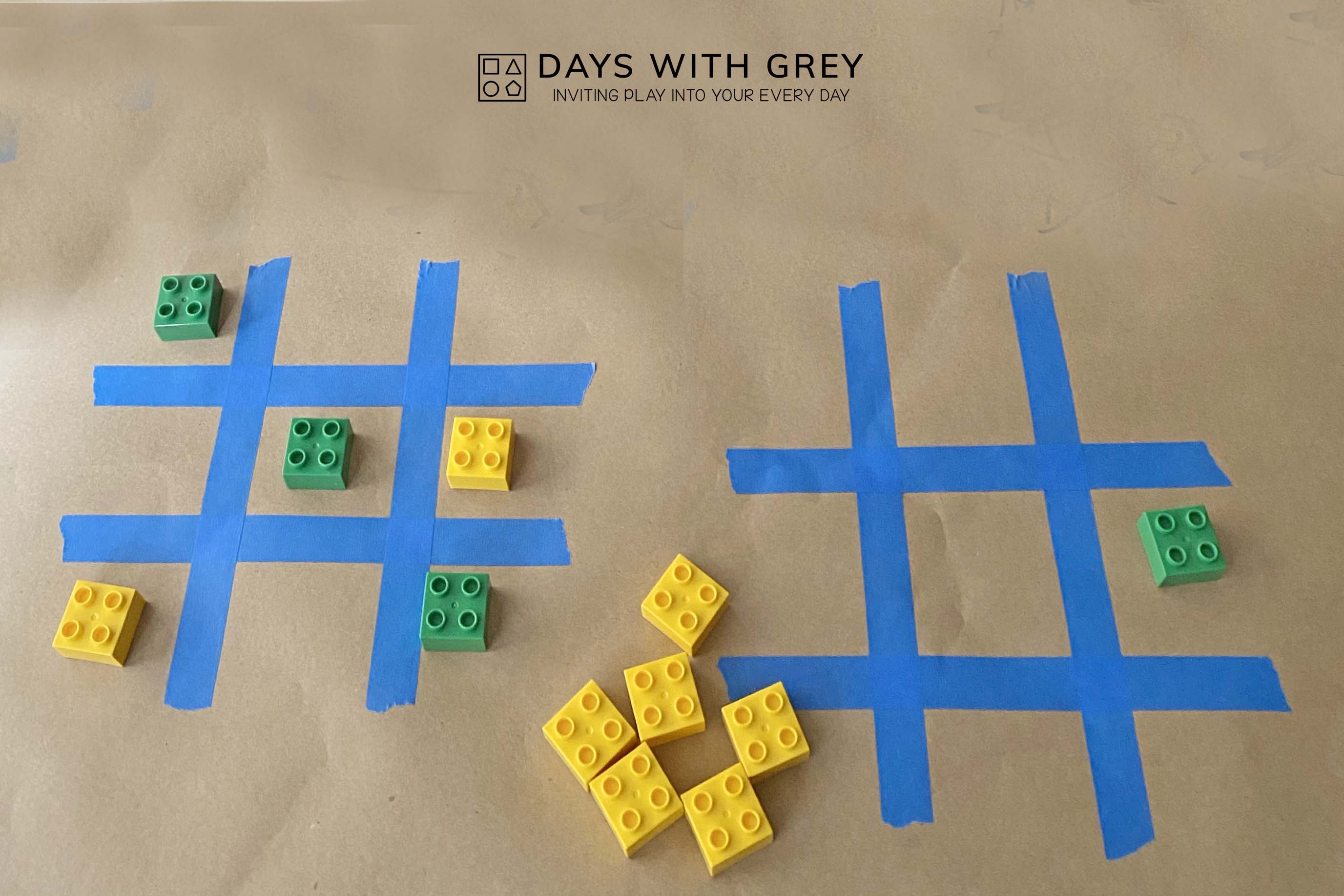 Duplo Tic Tac Toe - Days With Grey