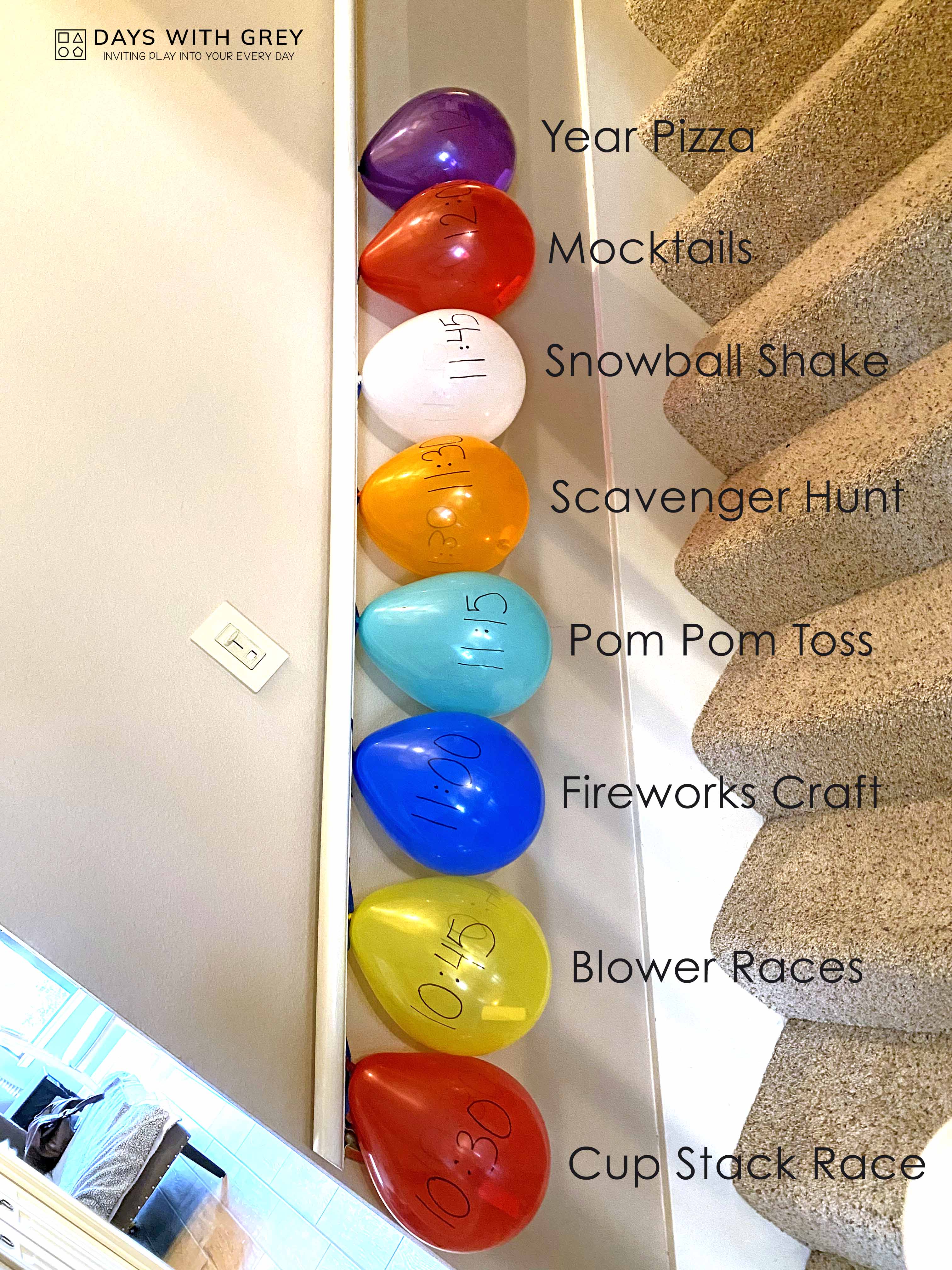 New Year's Activities for Kids - Days With Grey