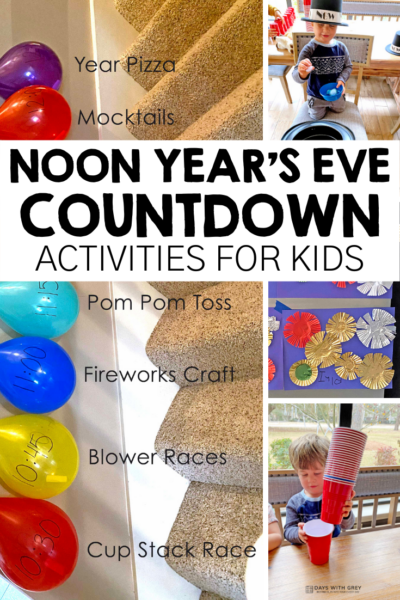 New Year's Activities for Kids - Days With Grey