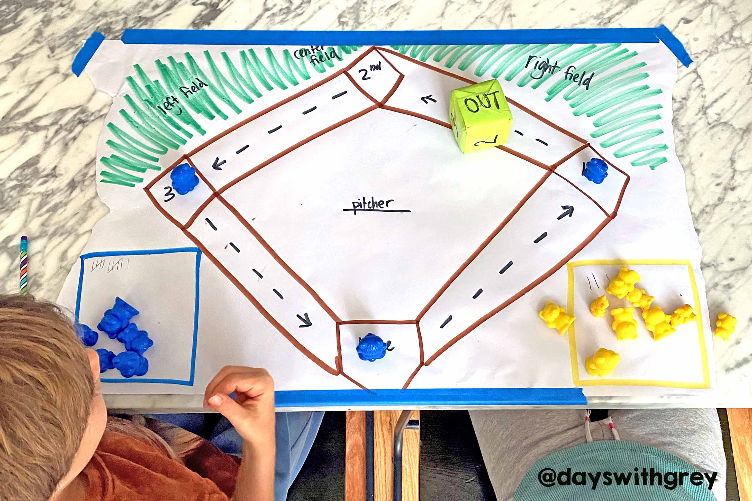 Dice Baseball Game - Days With Grey
