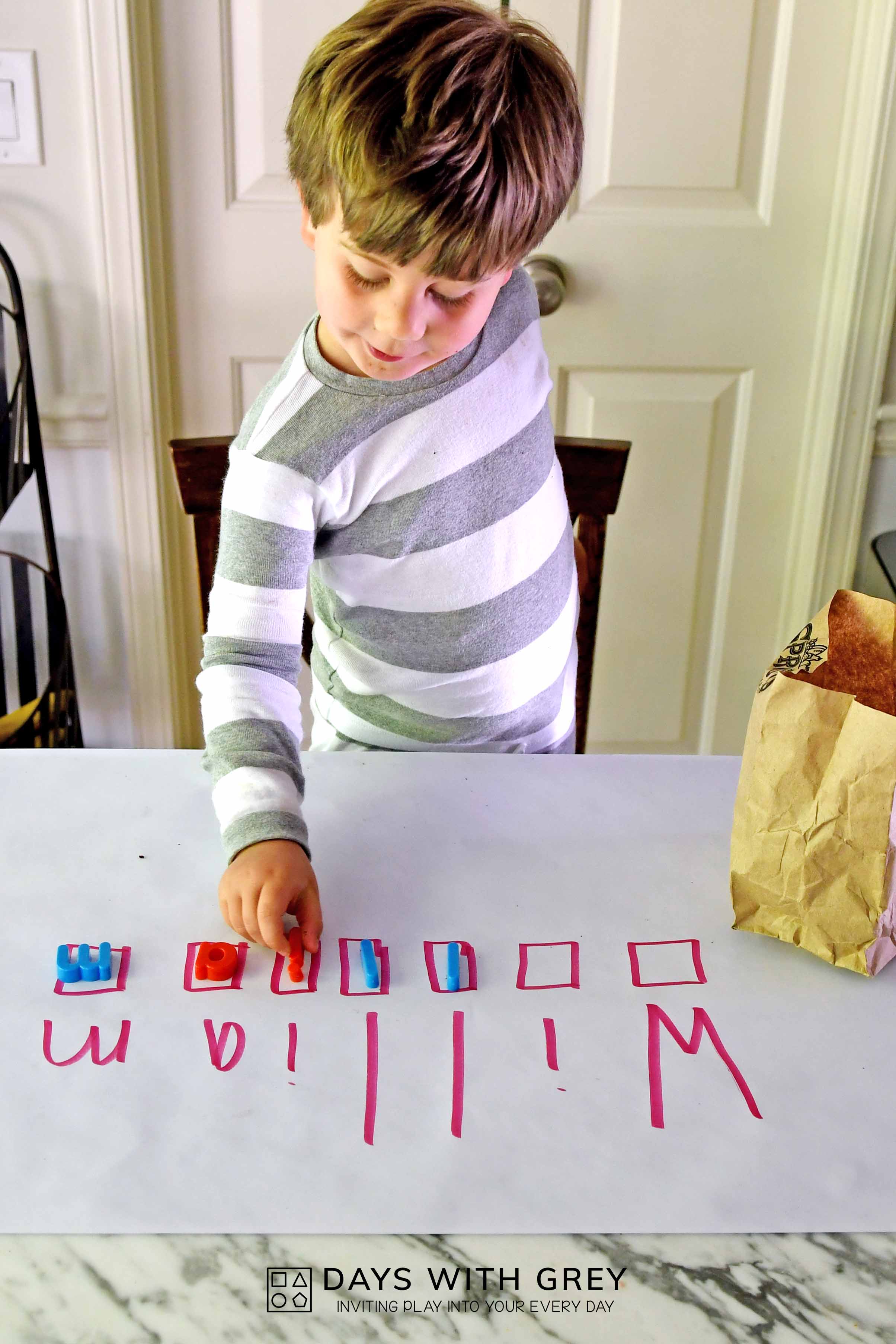 Name Hide and Seek - Days With Grey