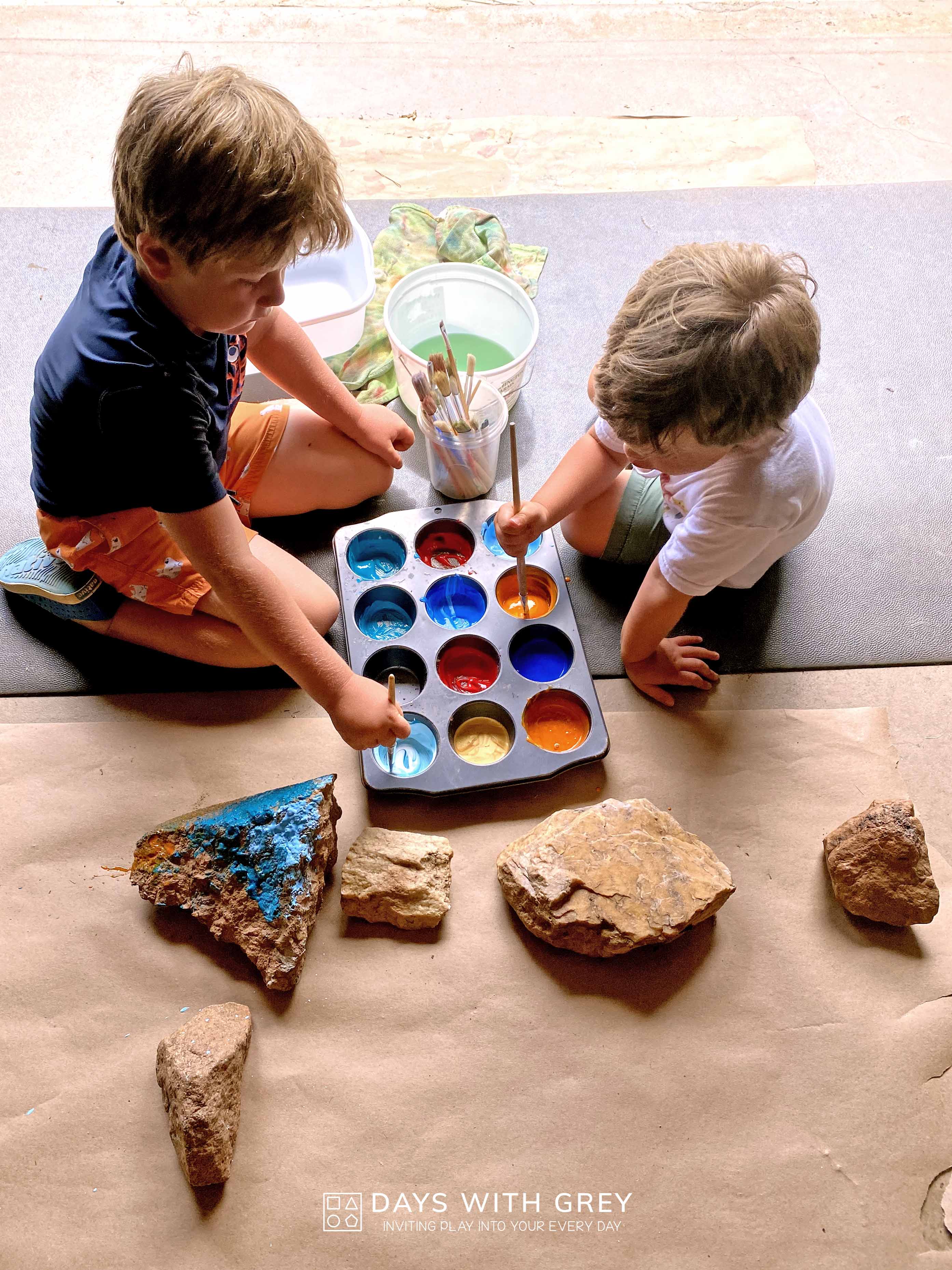 35 Easy Painting Ideas for Kids - Days With Grey