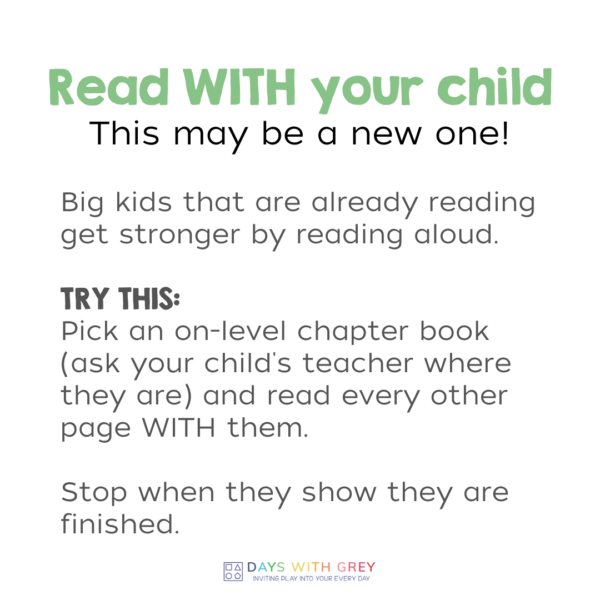 3 Powerful Ways to Read with Your Child - Days With Grey