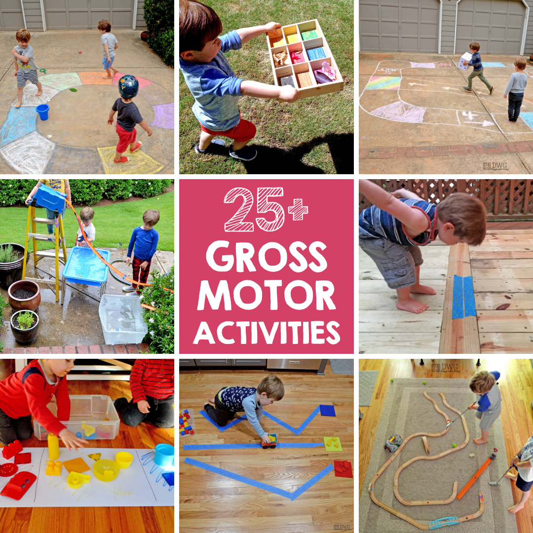 Gross Motor Activities For Toddlers And Preschoolers Days With Grey