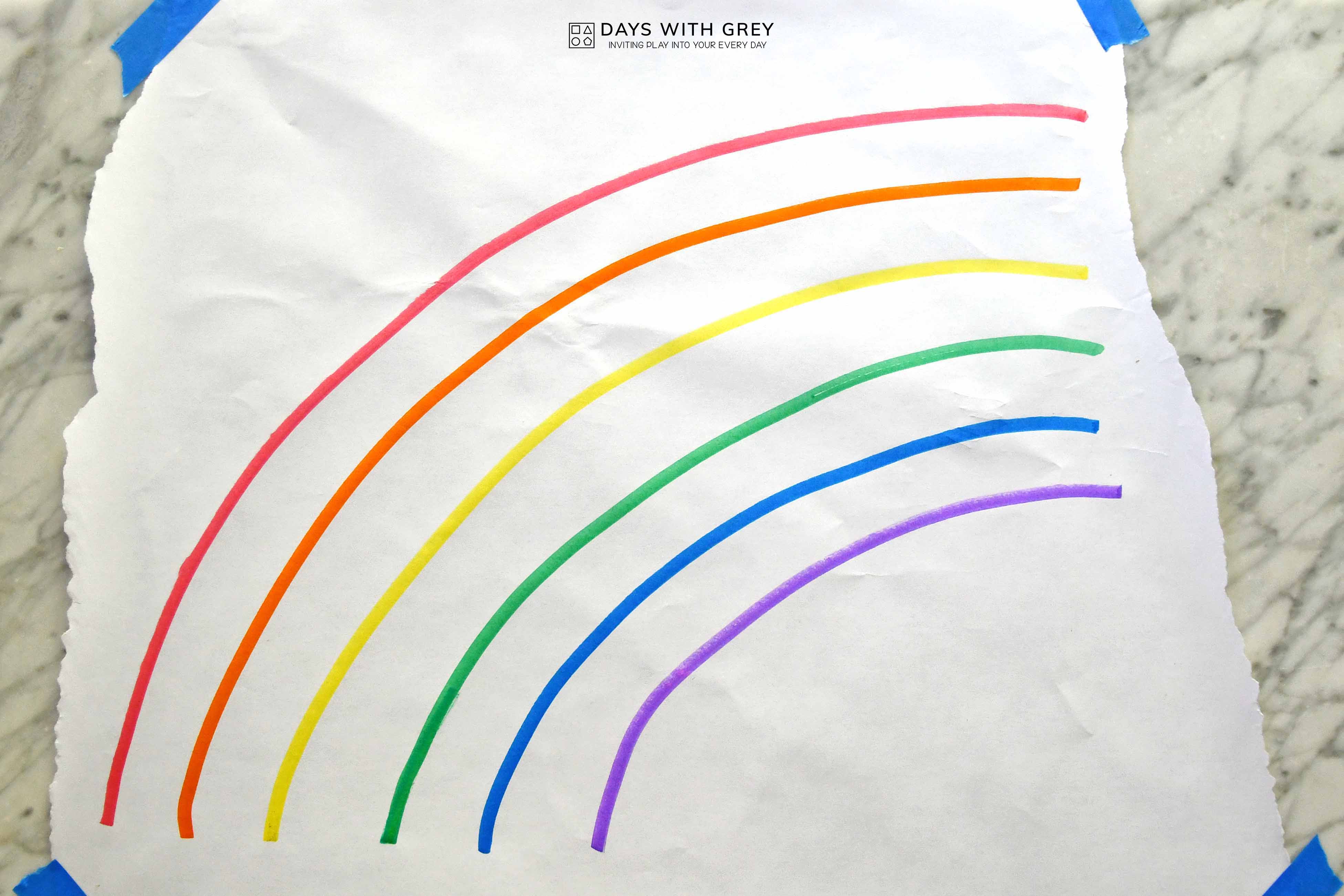 One Rainbow Color Activity, Five Ways to Play - Days With Grey