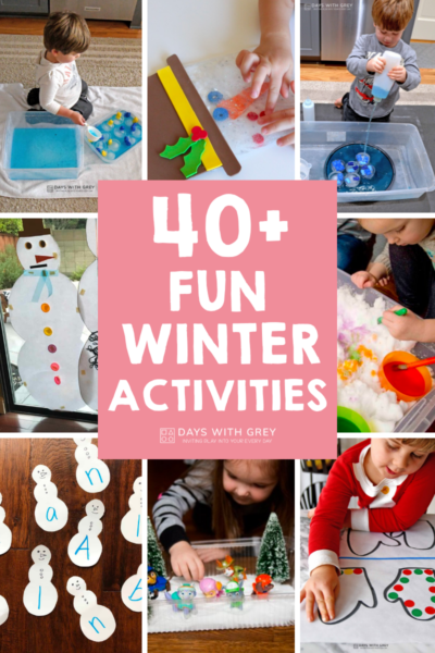 40 Fun Winter Activities for Kids - Days With Grey