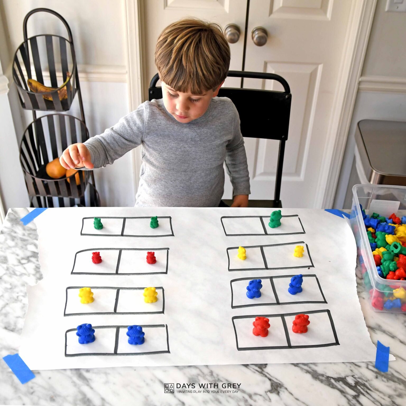 Counting Bears Play - Days With Grey