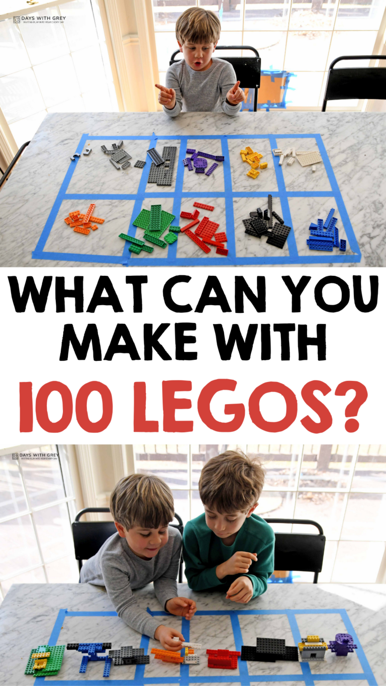 What can you make with 100 Legos? - Days With Grey