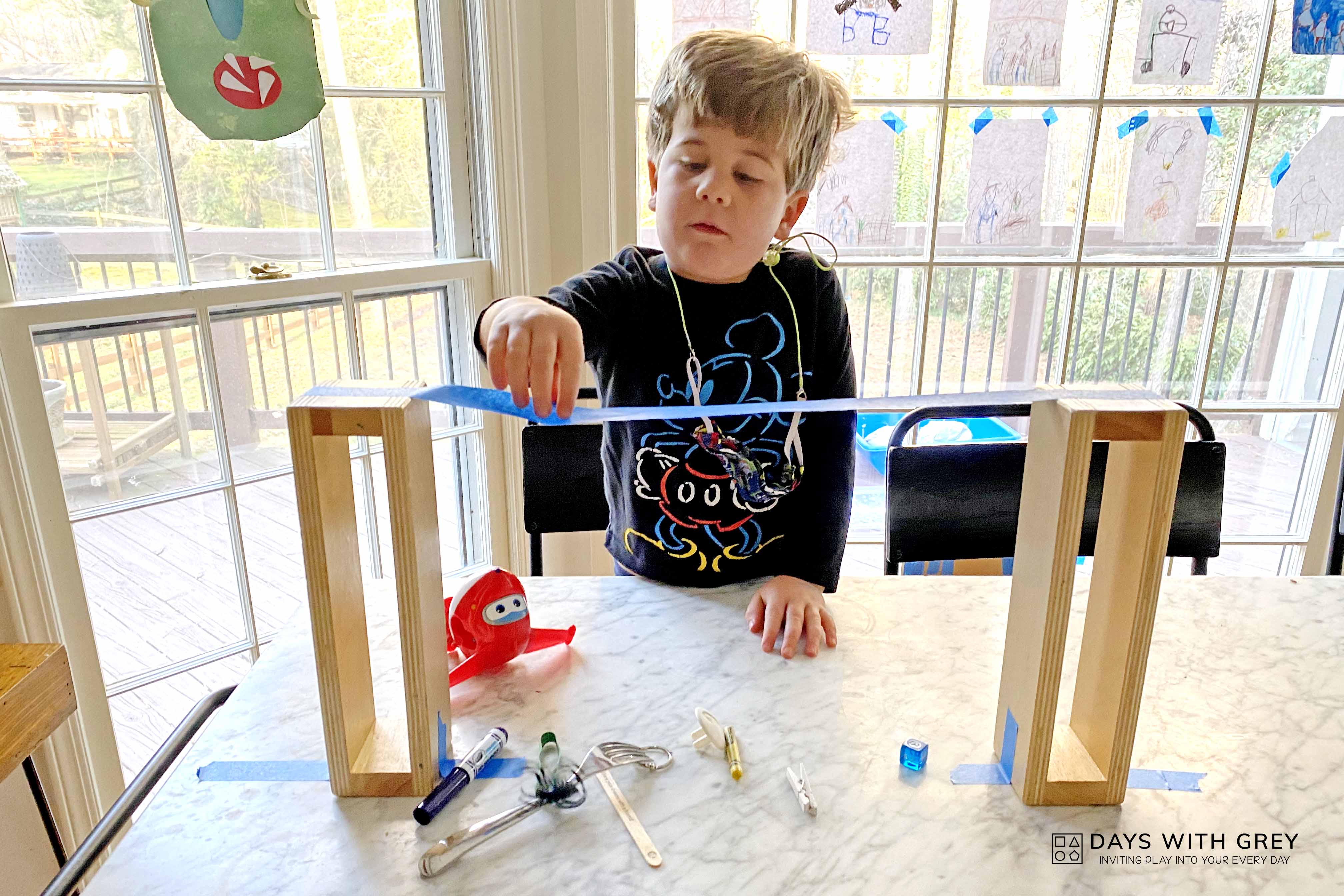 Will It Stick? - A Preschool Thinking Activity - Days With Grey