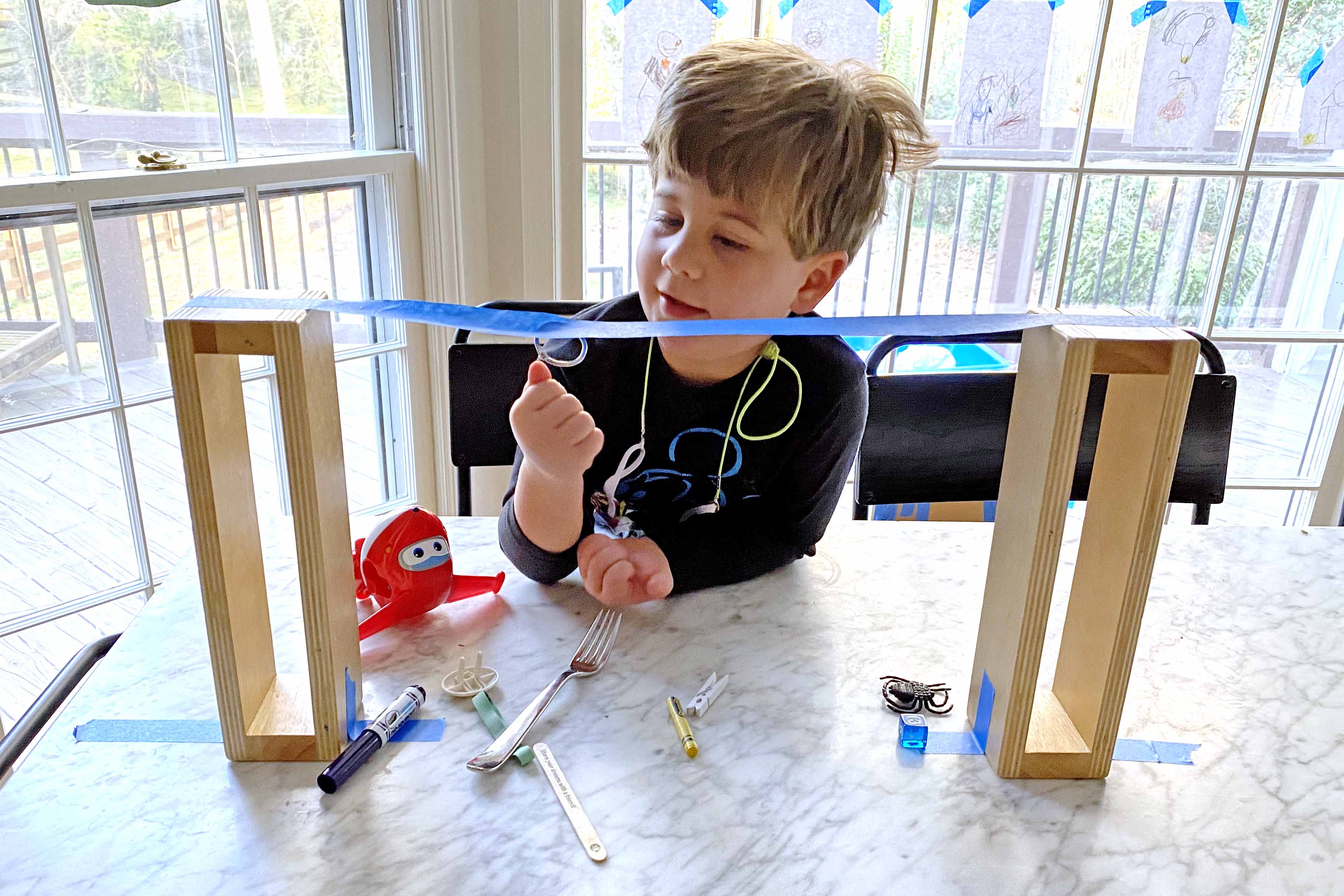 Will It Stick? - A Preschool Thinking Activity - Days With Grey