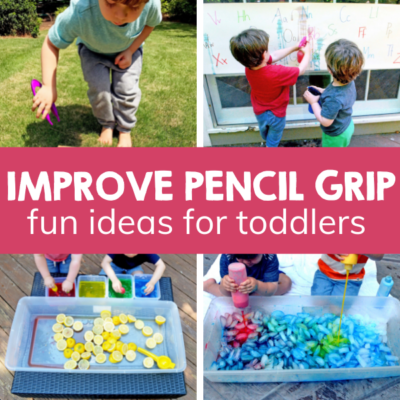 25+ Activities to Improve Pencil Grip - Days With Grey