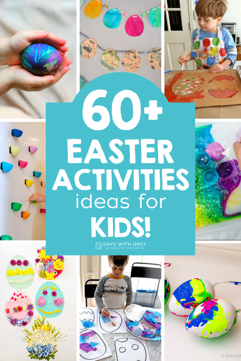60+ Easter Activities for Kids - Days With Grey