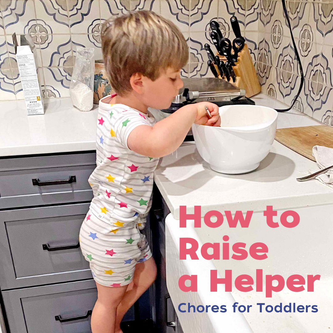 Chores for Toddlers - Days With Grey