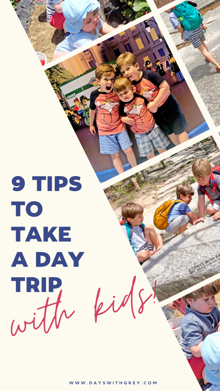 How to Take a Day Trip with Kids - Days With Grey