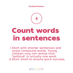 Five Easy Ways to Include Reading Readiness - Days With Grey