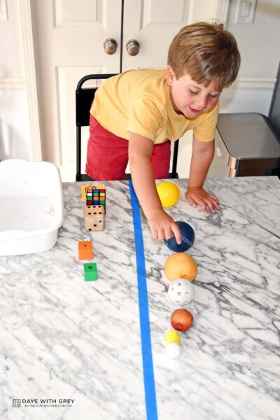 Sorting by Shapes - Preschool Math Activity - Days With Grey