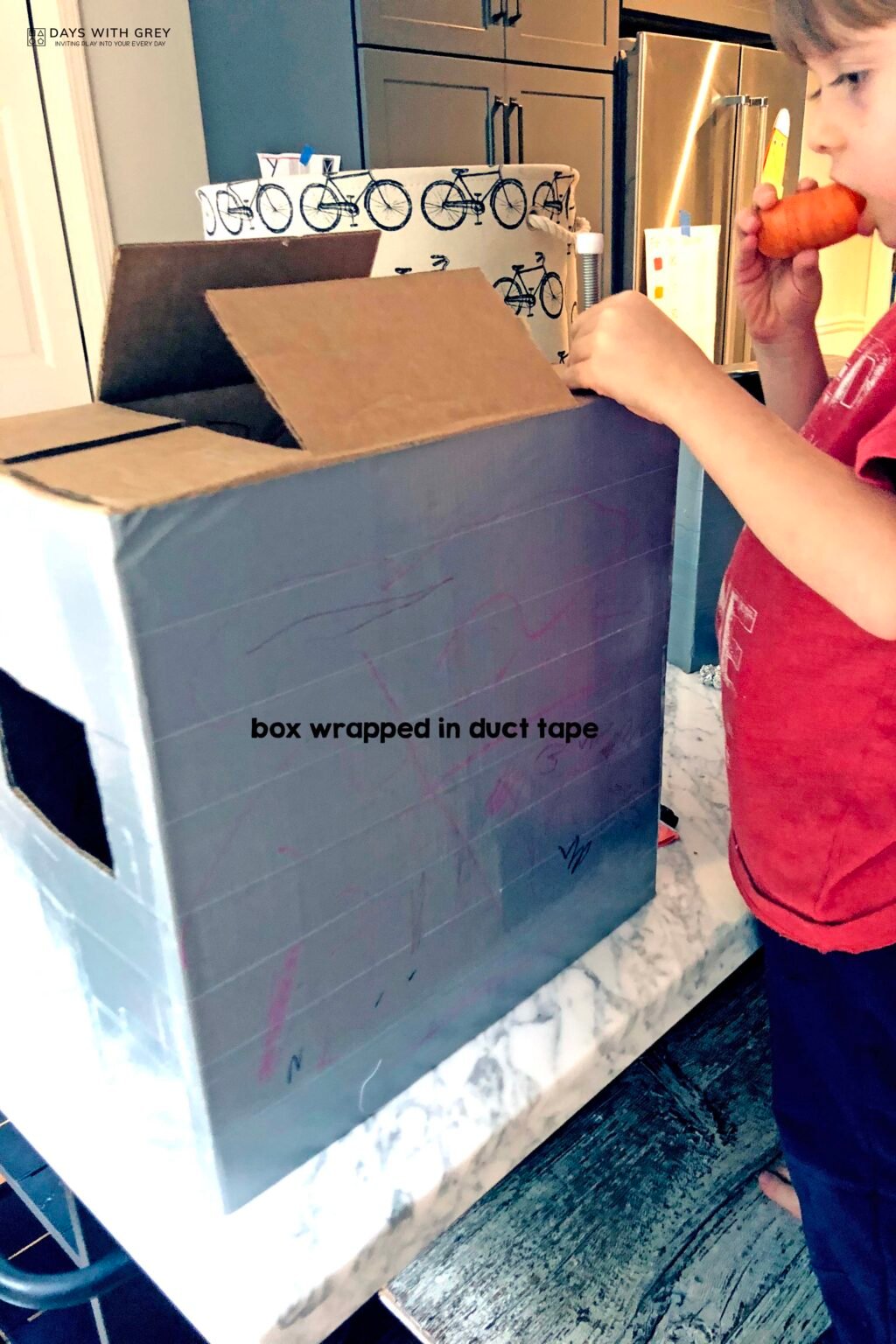 How to Make a Robot Costume - Days With Grey