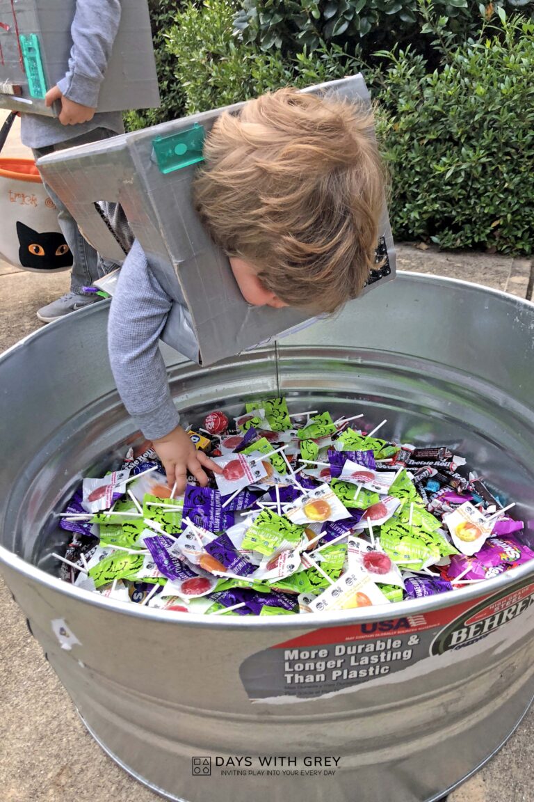 How to Make a Robot Costume - Days With Grey