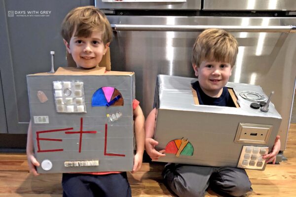 How to Make a Robot Costume - Days With Grey