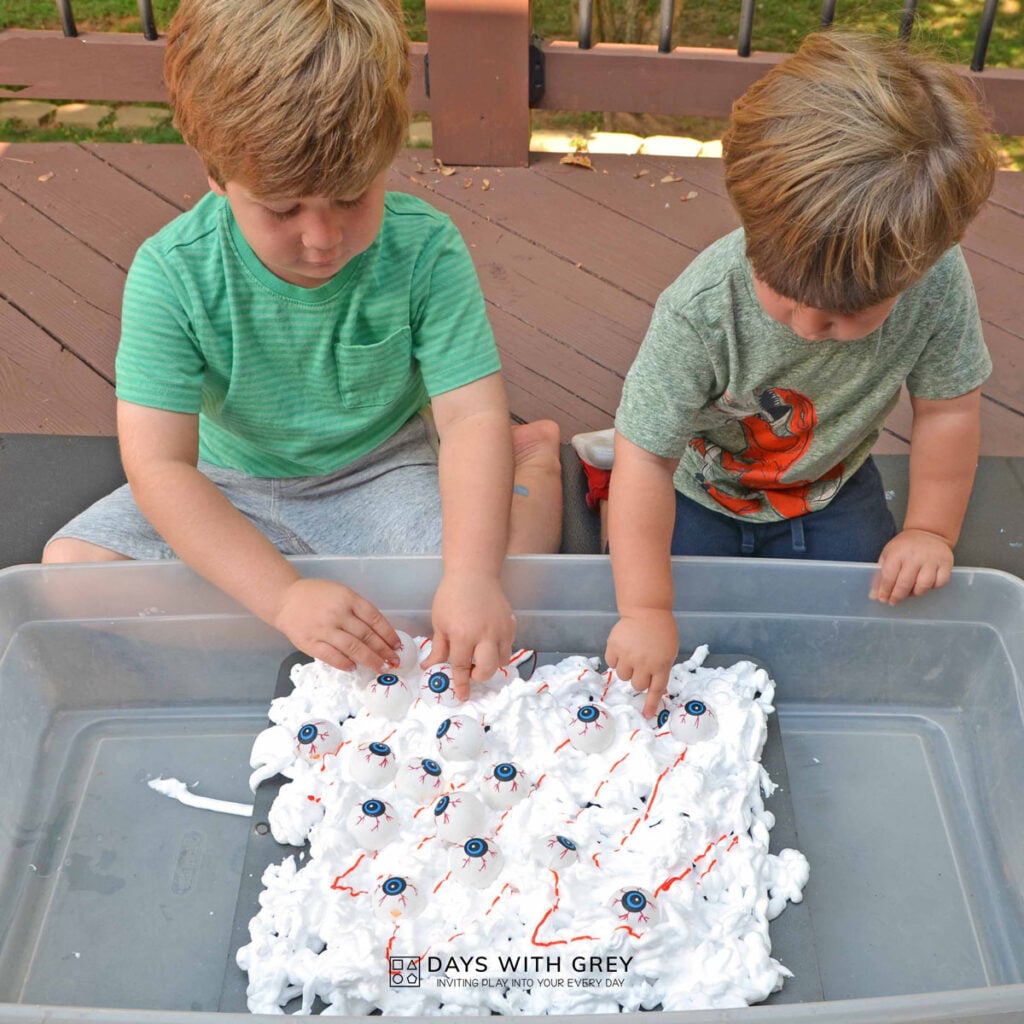 Halloween Pumpkin Relay- Days With Grey