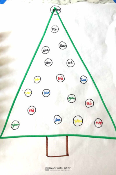 Christmas Color Matching - Days With Grey