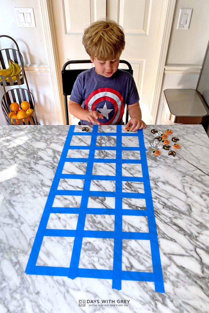 Halloween Eraser Graph - Days With Grey