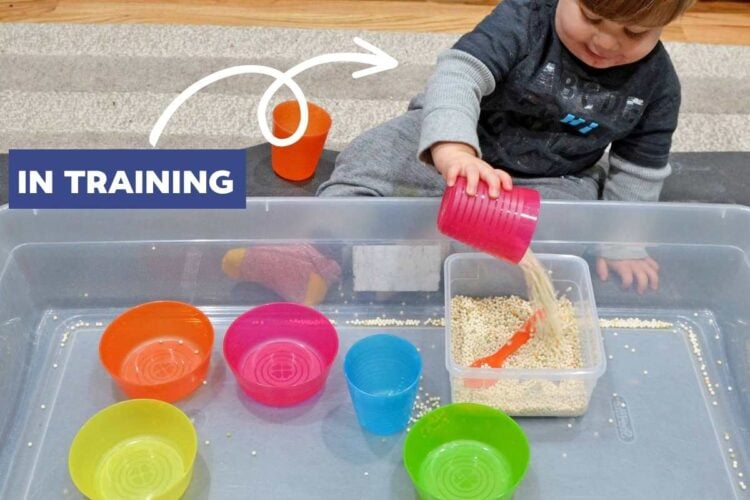 How to Introduce Sensory Play - Days With Grey