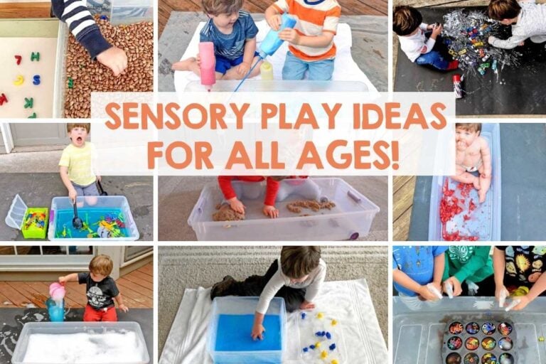 How to Introduce Sensory Play - Days With Grey