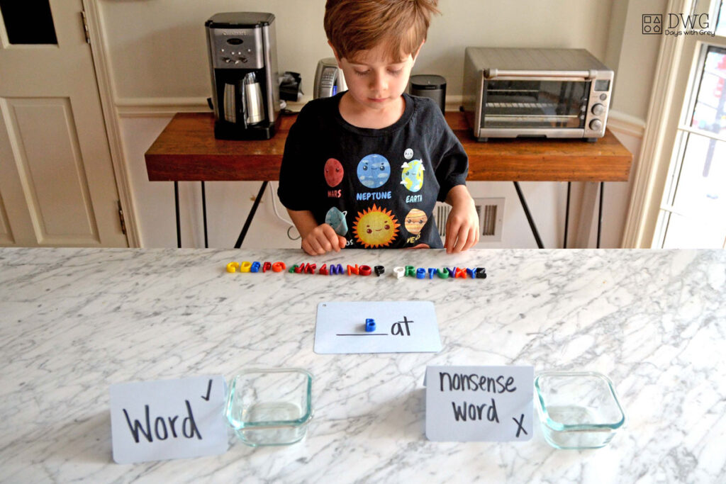 Kindergarten Word Families - Days With Grey