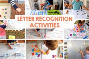10 Letter Recognition Activities - Days With Grey