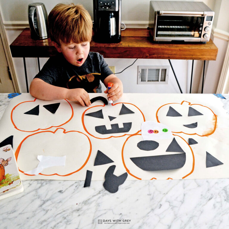 21 Simple Pumpkin Crafts for Kids - Days With Grey