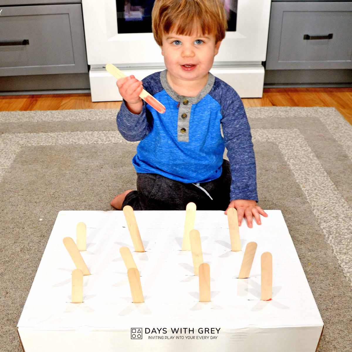 Toddler Color Pick - Days With Grey