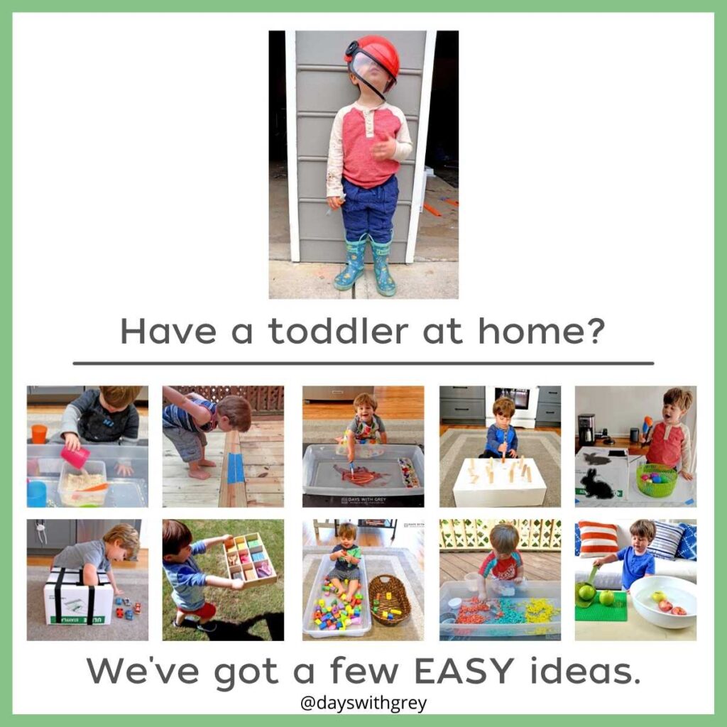 40+ Unbeatable Toddler Activities - Days With Grey