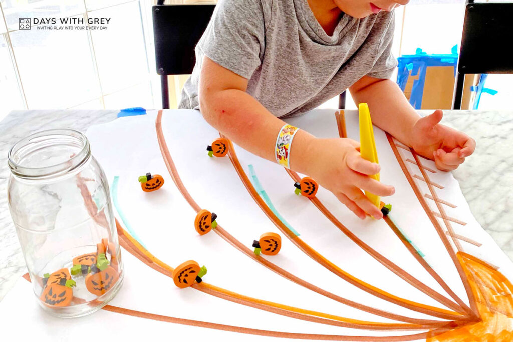 Fine Motor Pumpkin Patch - Days With Grey