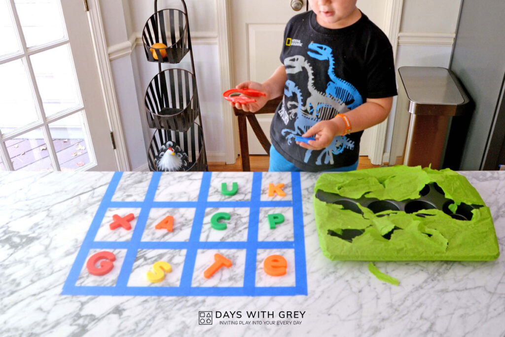 10 Letter Recognition Activities - Days With Grey