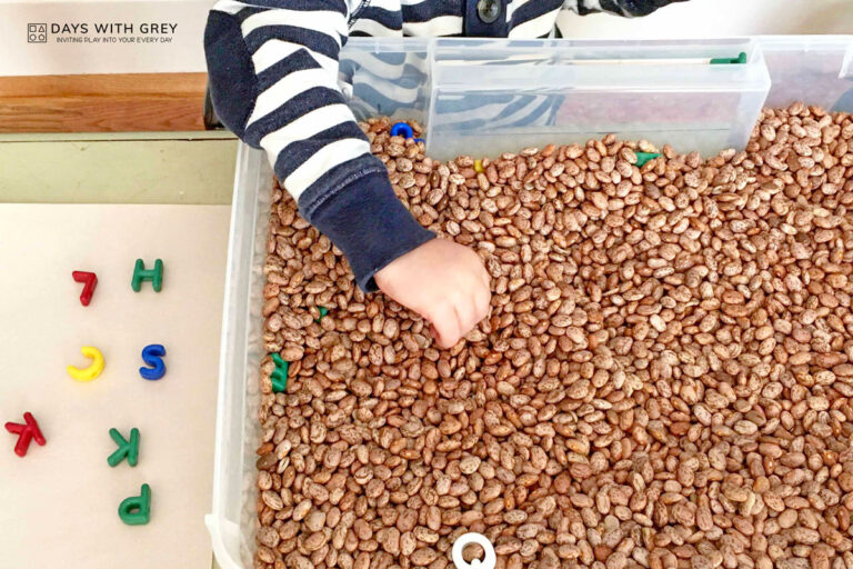 10 Letter Recognition Activities - Days With Grey