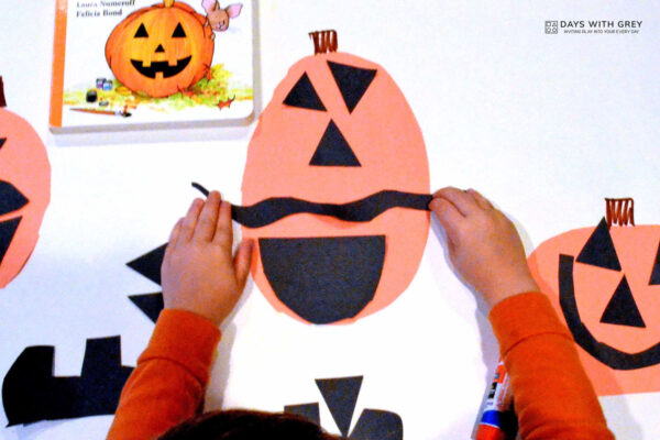 Pumpkin Faces for Halloween - Days With Grey