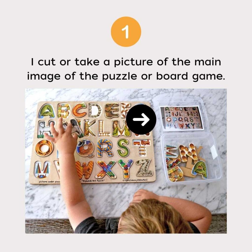 One Genius Hack for Puzzle Storage Organization - Days With Grey