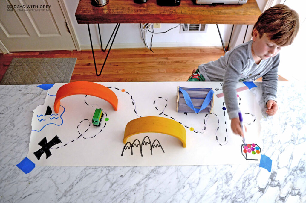 Treasure Map Color Hunt - Days With Grey