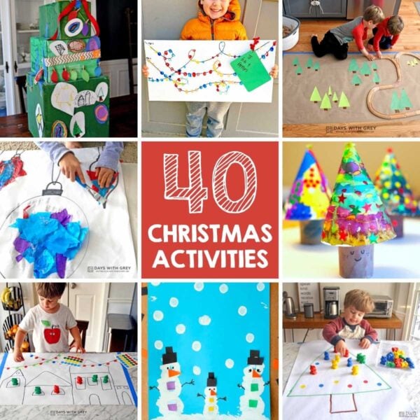 30 Family Activities on Christmas Break - Days With Grey
