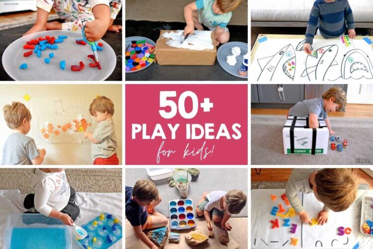 50+ Play Ideas and Kid Activities at Home - Days With Grey